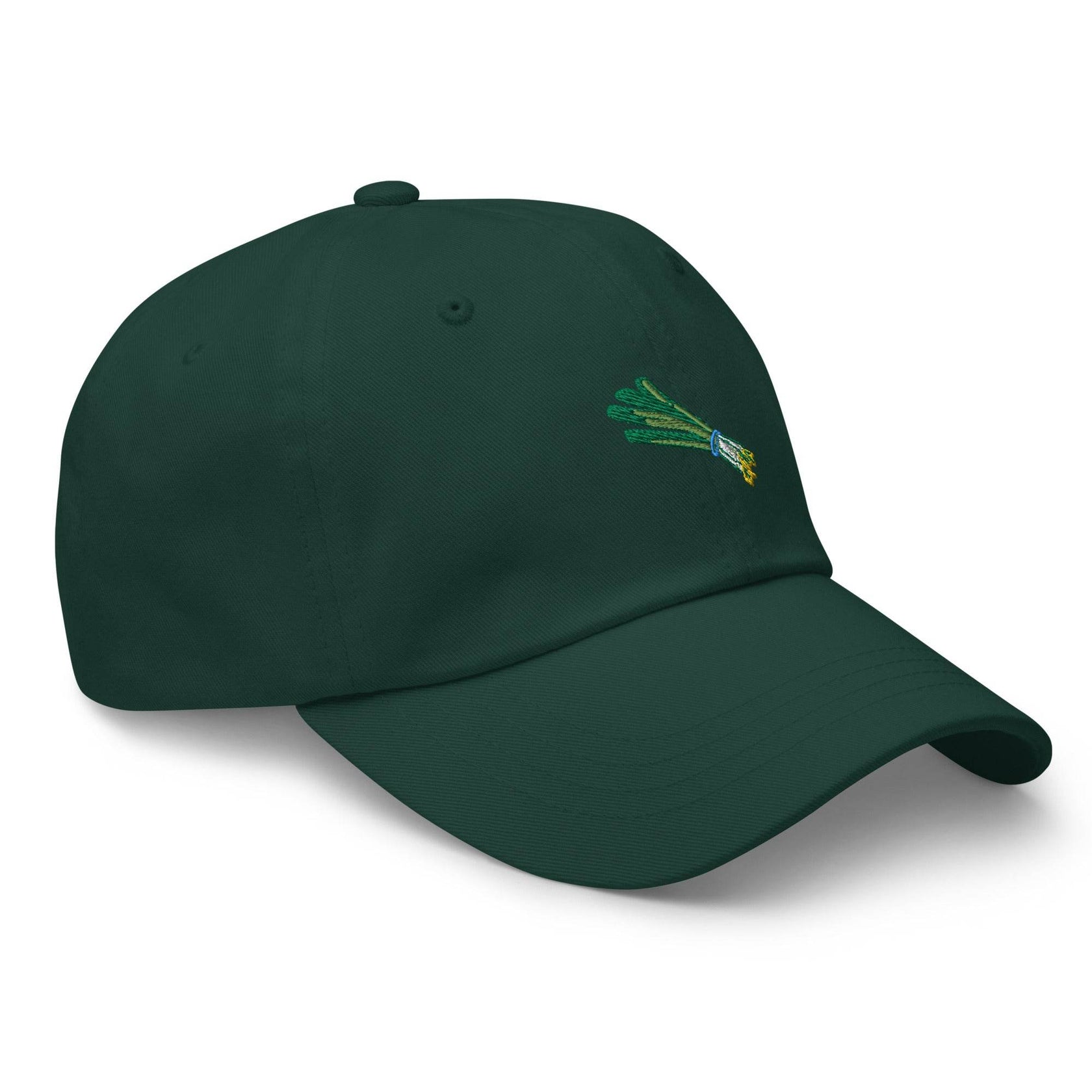 Green Onion Embroidered Dad Hat – Kimposed